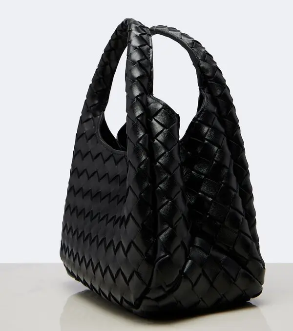 Bottega Veneta Campana Intrecciato Mini Leather Top Handle Bag
