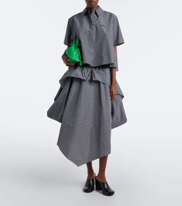 Loewe Asymmetrical Midi Skirt