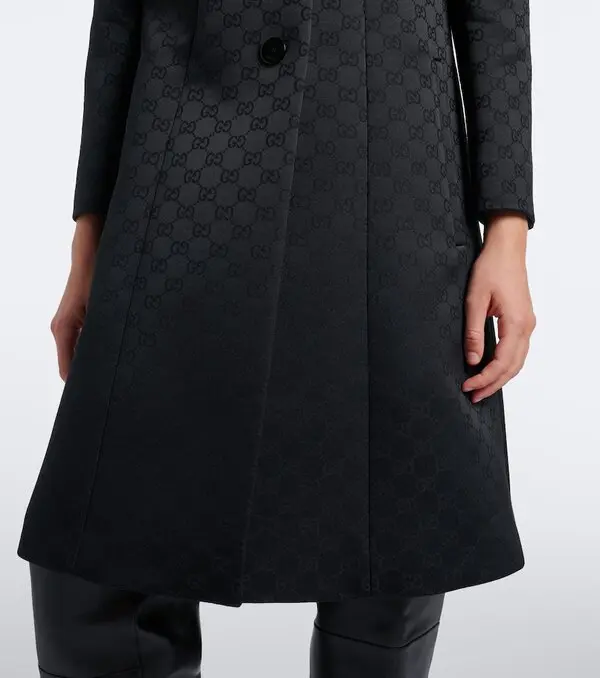 Gucci Gg Jacquard Coat