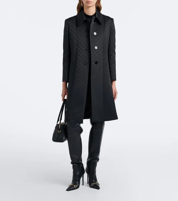 Gucci Gg Jacquard Coat