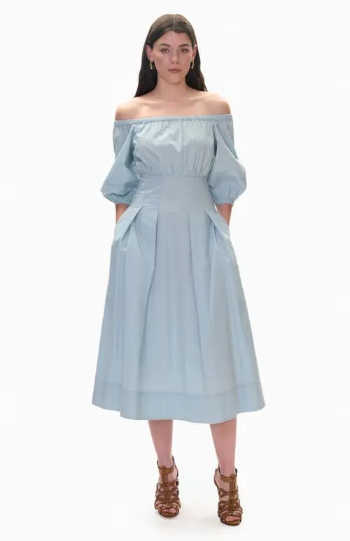 Rebecca Taylor Solene Off The Shoulder Dress