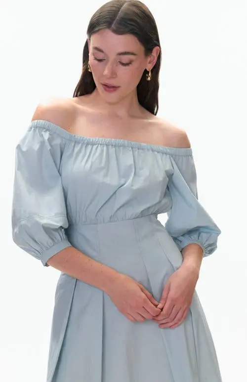 Rebecca Taylor Solene Off The Shoulder Dress