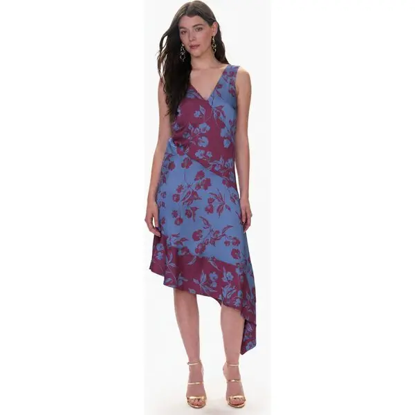 Rebecca Taylor Harper Print Mix Dress