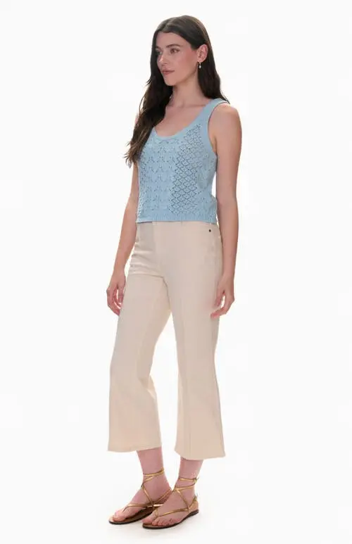 Rebecca Taylor Hannah Pointelle Tank - Seafoam