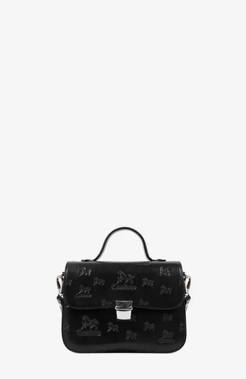 CAVALINHO Cavalo Lusitano 600 Embossed Leather Handbag