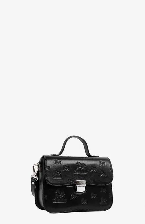 CAVALINHO Cavalo Lusitano 600 Embossed Leather Handbag