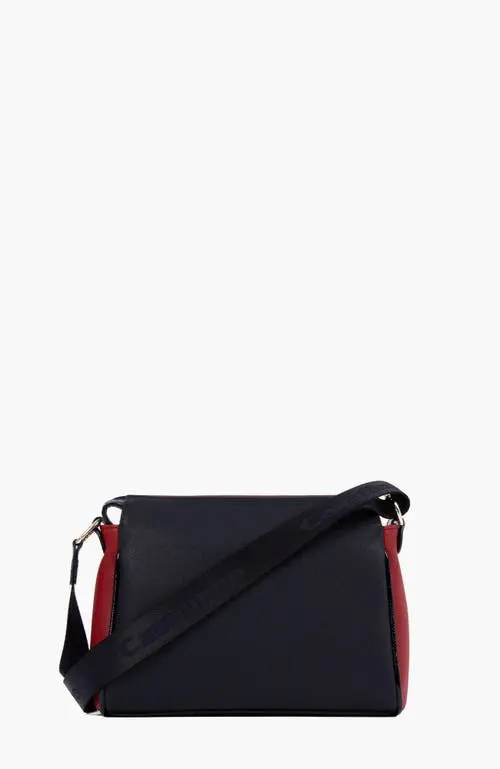 Cavalinho Quilted Crossbody Bag - Navy/red