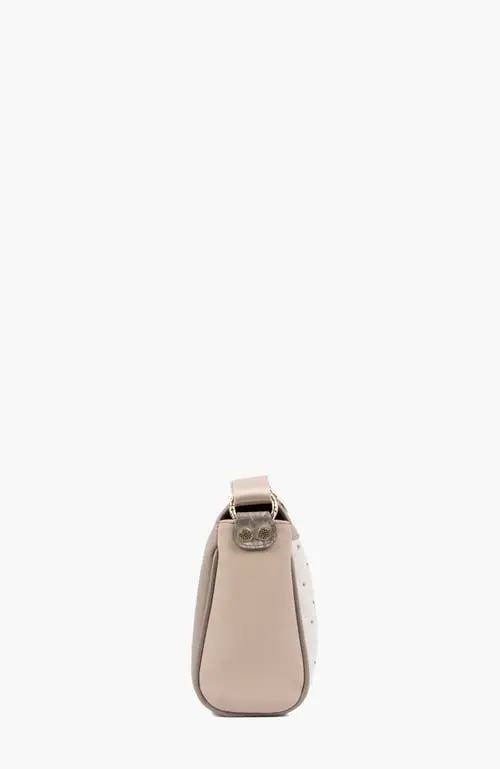 CAVALINHO Craft 344 Crossbody Bag - Tan/white/beige