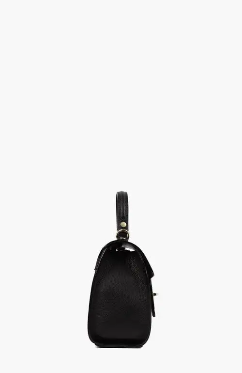CAVALINHO Muse 559 Pebbled Leather Handbag - Black