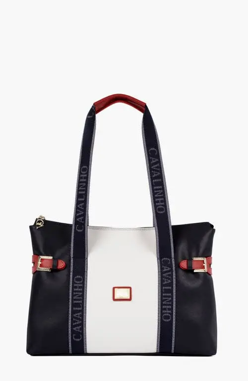 CAVALINHO Tote Bag - Navy/white/red