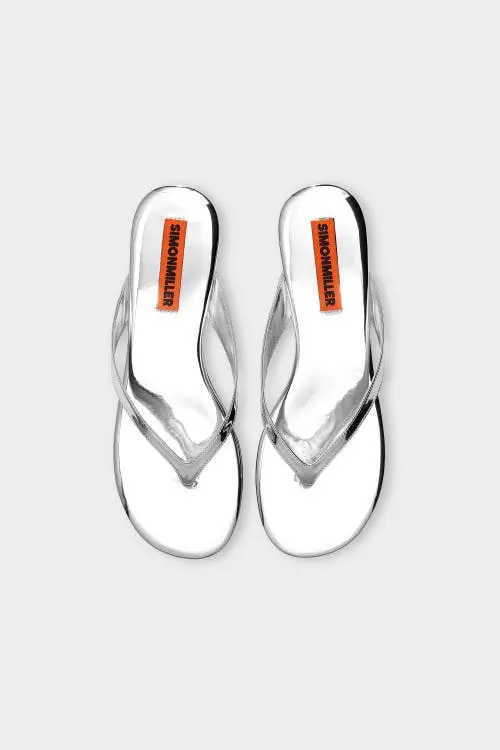 SIMONMILLER Metallic Riviera Thong Sandal
