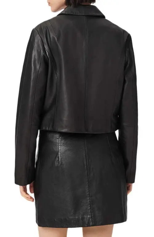 ALLSAINTS Apton Leather Blazer