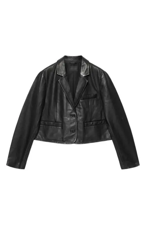 ALLSAINTS Apton Leather Blazer