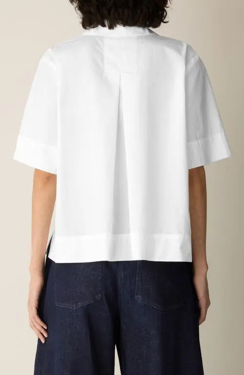 Eileen Fisher Organic Cotton Short Sleeve Top