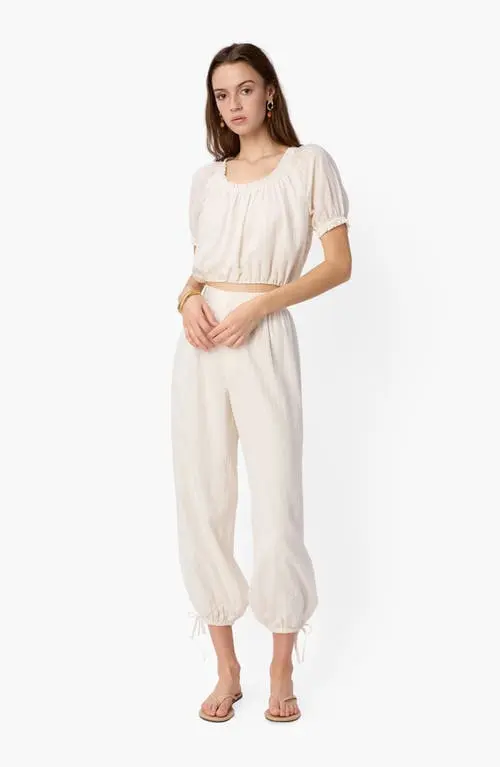 Cami Nyc Tessie Cotton & Silk Trousers