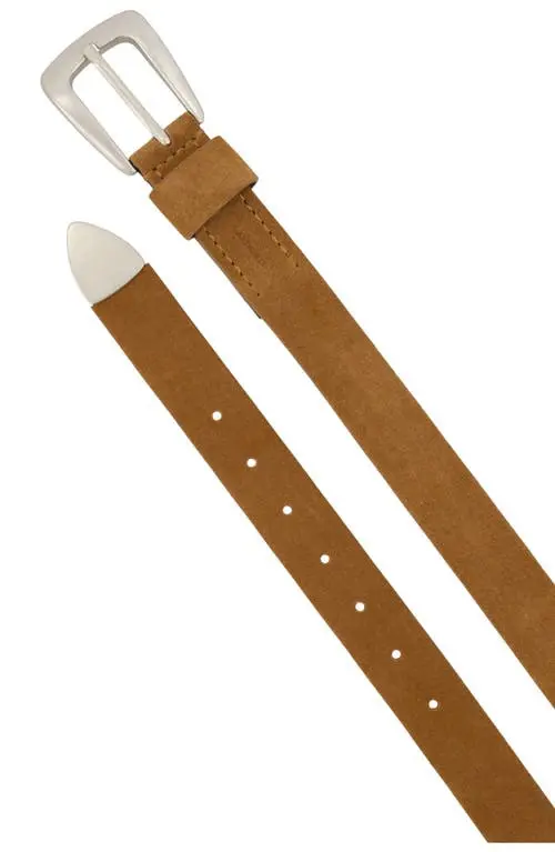 ALLSAINTS Metal Tip Suede Belt