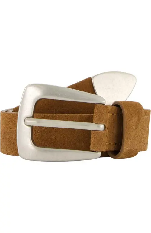 ALLSAINTS Metal Tip Suede Belt