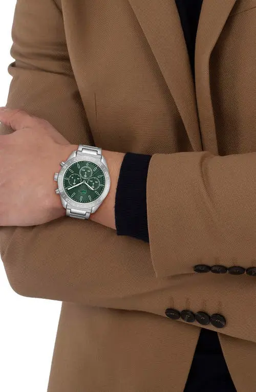 Lacoste Chronograph Bracelet Watch - Green