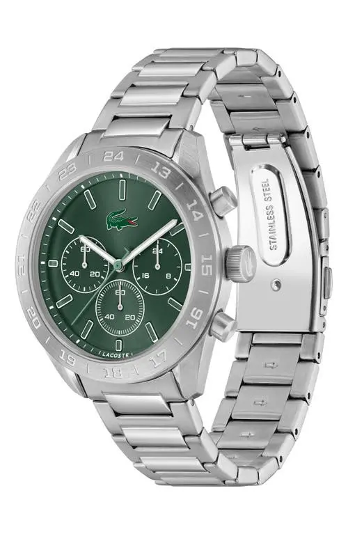 Lacoste Chronograph Bracelet Watch - Green