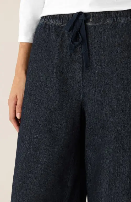 Eileen Fisher Stretch Organic Cotton Straight Leg Jeans