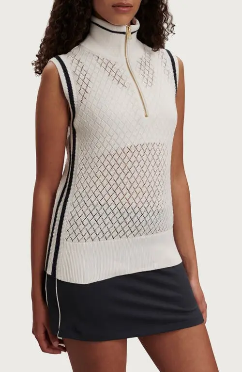 Varley Stefan Half Zip Knit Vest