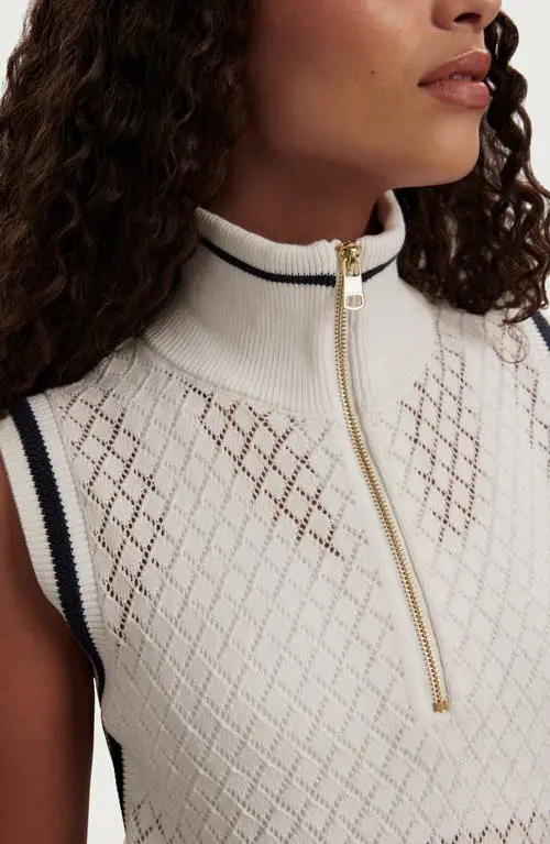 Varley Stefan Half Zip Knit Vest