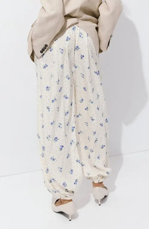 Mango Coya Floral Balloon Pants