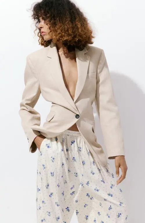 Mango Coya Floral Balloon Pants