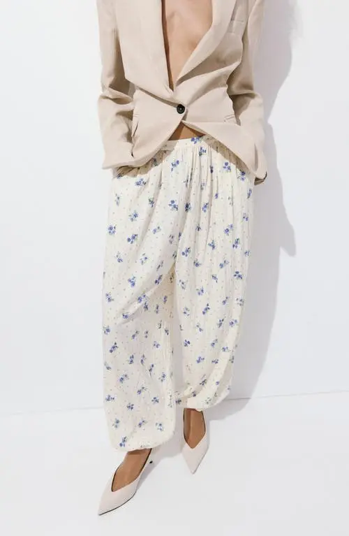 Mango Coya Floral Balloon Pants