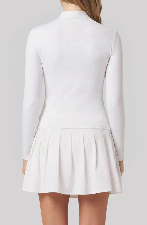 WILLIAMS ATHLETIC CLUB Summer Quarter Zip Performance Top