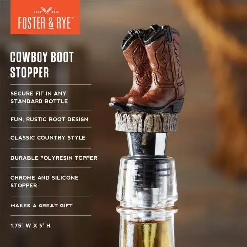 FOSTER & RYE Cowboy Boot Stopper