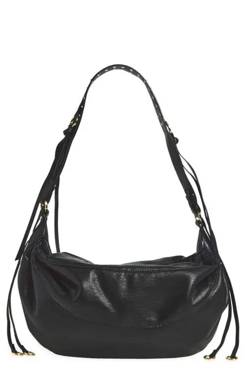 Mango Tin Shoulder Bag - Black