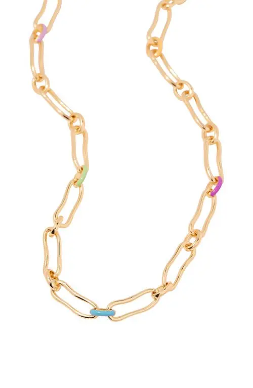 BROOK & YORK Del Mar Enamel Link Necklace