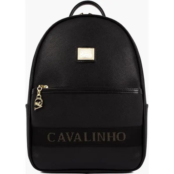 CAVALINHO Leather And Canvas Backpack