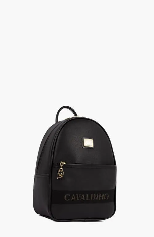 CAVALINHO Leather And Canvas Backpack