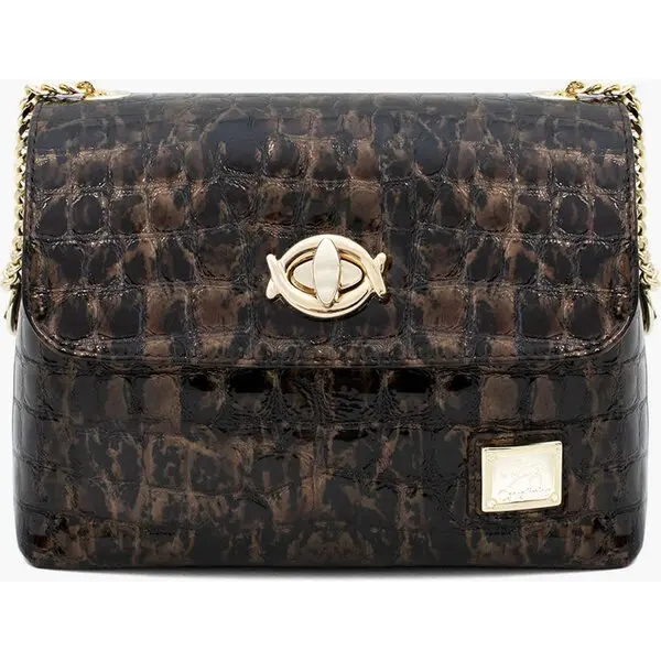 CAVALINHO Gallop 536 Patent Leather Shoulder Bag