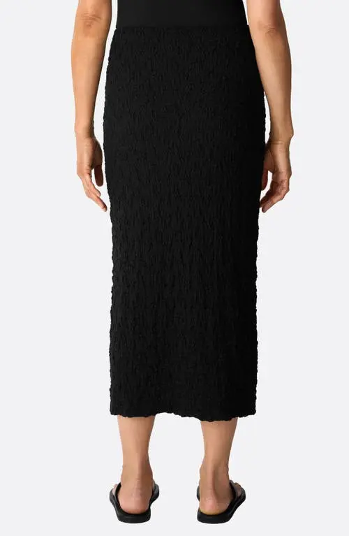 Eileen Fisher Textured Straight Skirt