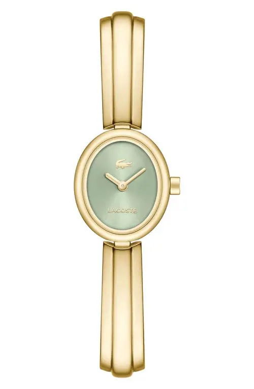 Lacoste Suzanne Oval Link Bracelet Watch - Green