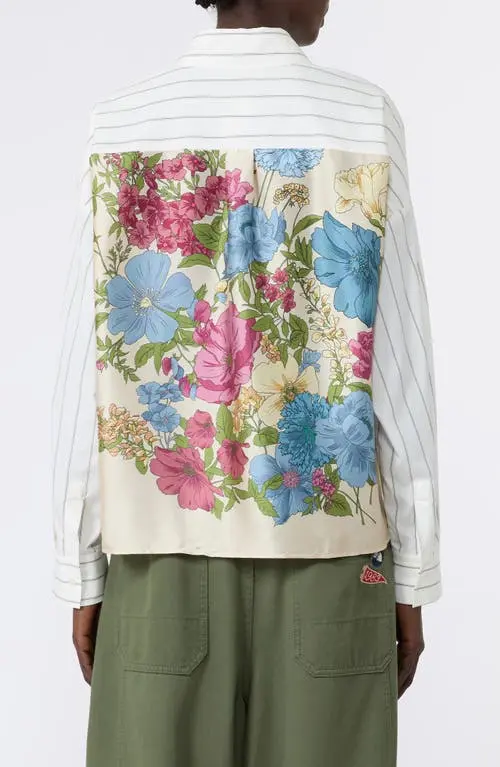 Max Mara Certosa Pinstripe Cotton Shirt