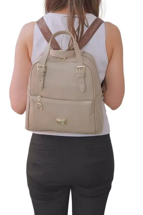 CAVALINHO Muse 548 Pebbled Leather Backpack