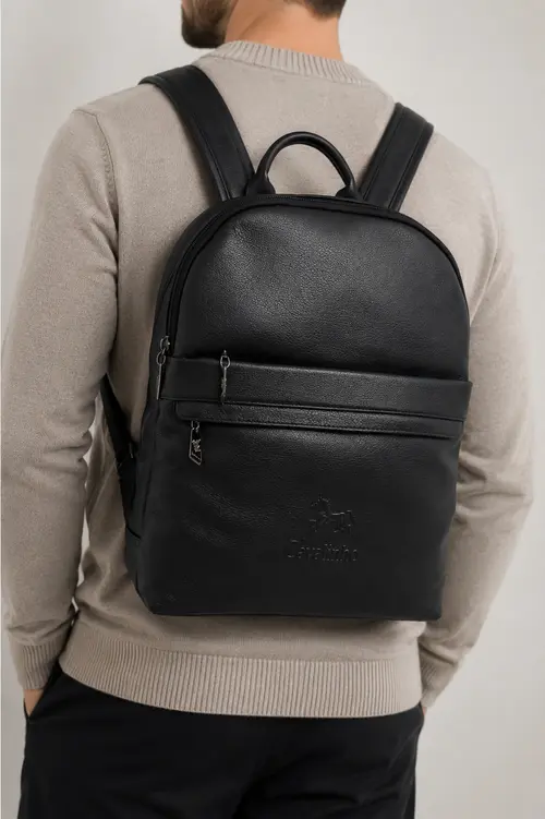 CAVALINHO El Estribo 384 Leather Backpack