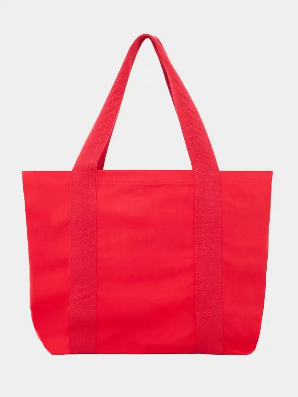 Hunza G Canvas Logo Tote Bag