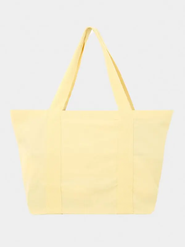 Hunza G Canvas Logo Tote Bag