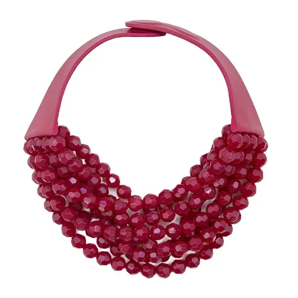 Fairchild Baldwin Bella Necklace - Red/purple