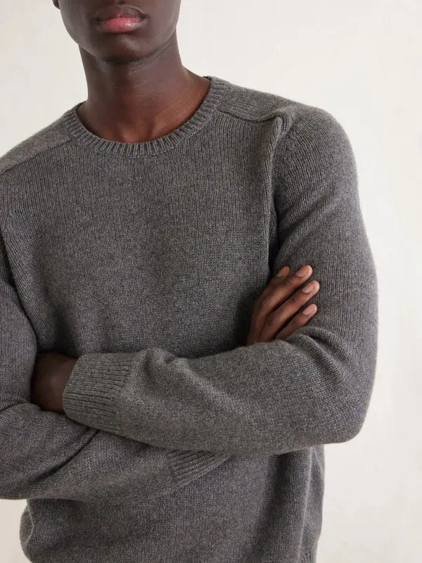 Saint Laurent Cashmere And Wool-blend Sweater