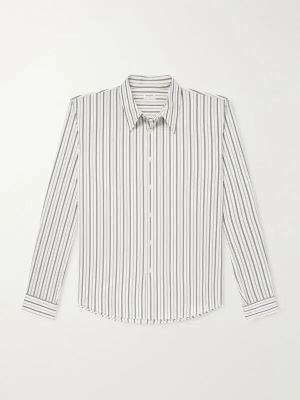 Saint Laurent Striped Cotton Shirt