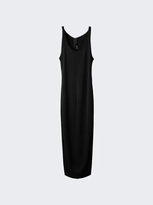 Jacquemus Midi Draped Jersey Dress