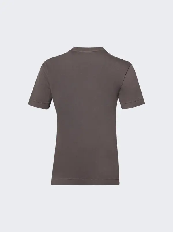Jacquemus Grosgrain Logo T-shirt - Brown