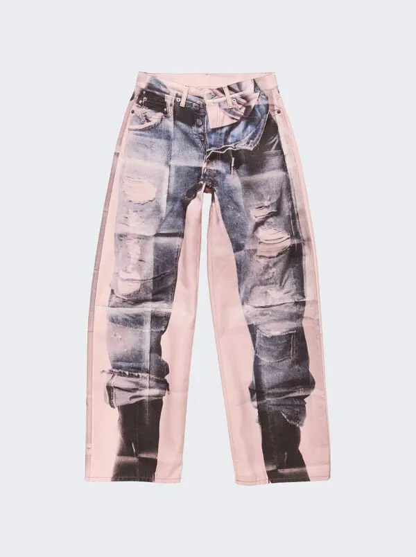 Acne Studios Trompe-l'œil Printed Jeans
