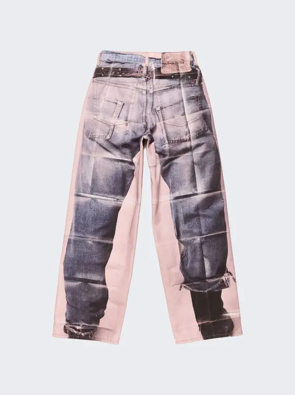 Acne Studios Trompe-l'œil Printed Jeans